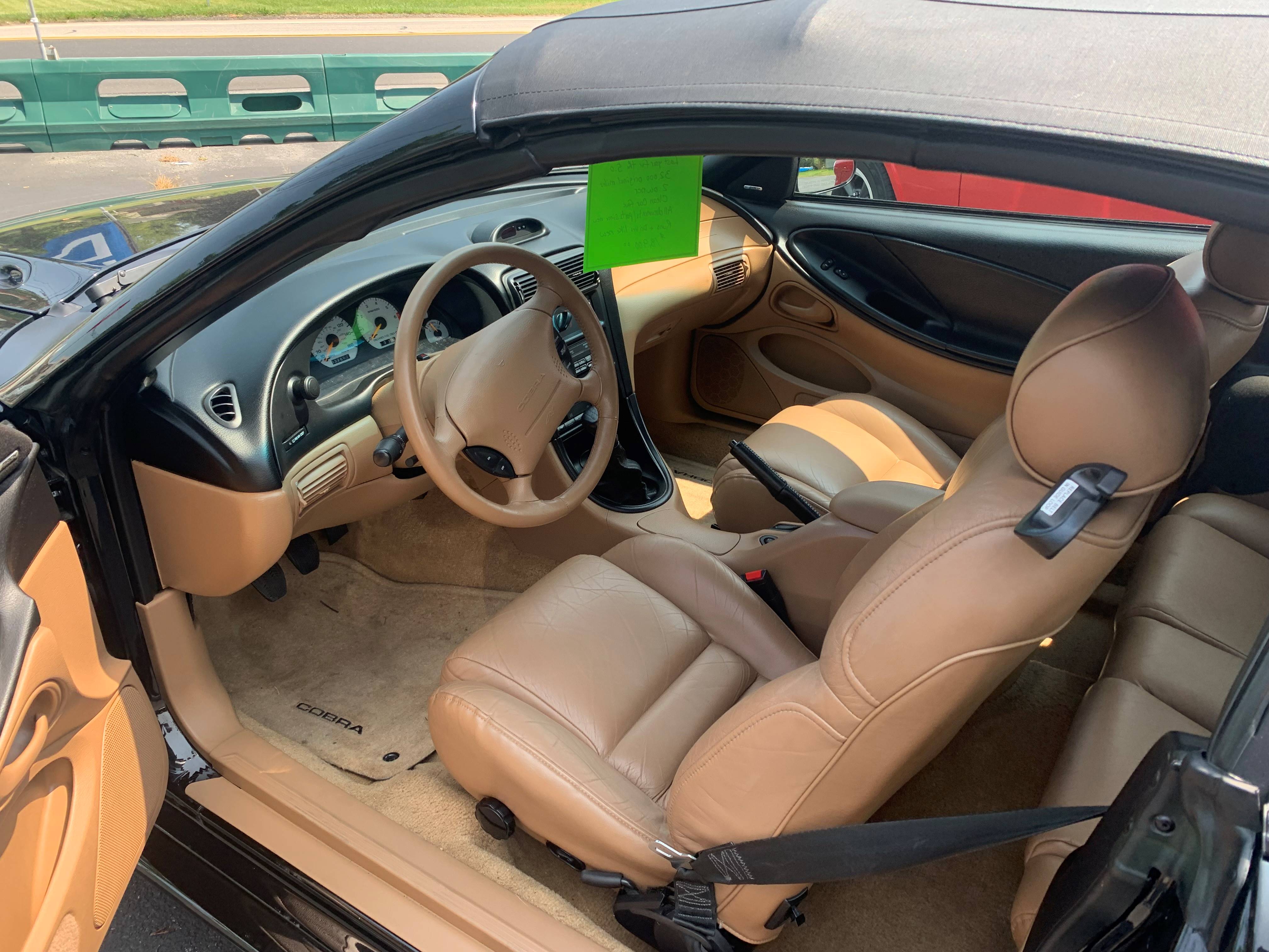 1995 Ford Mustang Convertible Interior